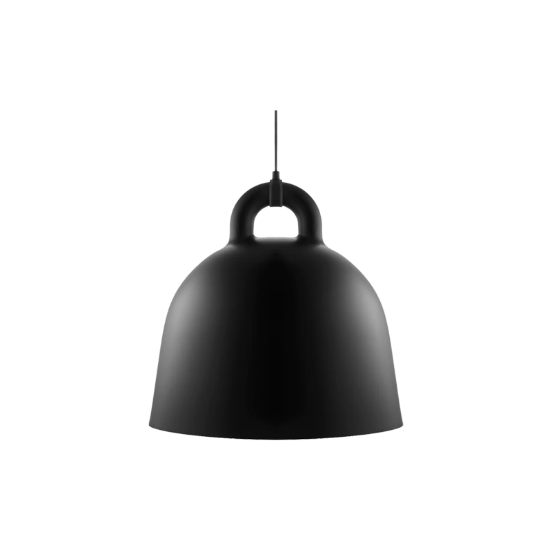 Bell Pendant Large Black – LIGHTIME